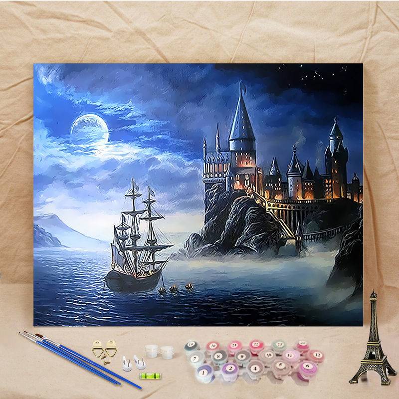 Paint by Numbers oil painting DIY Digital Painting Wall Art Home Decor ...