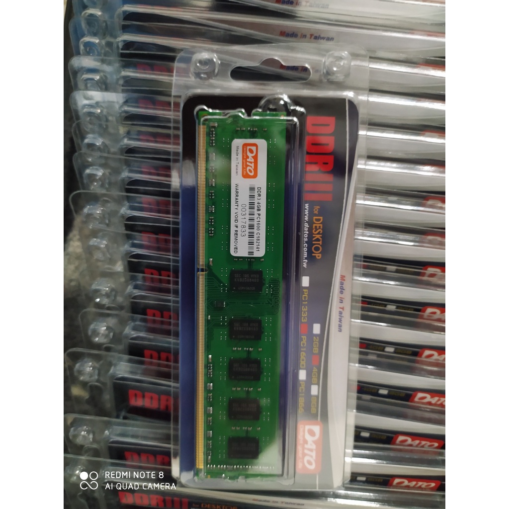 RAM DATO DDR3 4GB BUS 1600MHZ- HÀNG CHÍNH HÃNG | Shopee Việt Nam