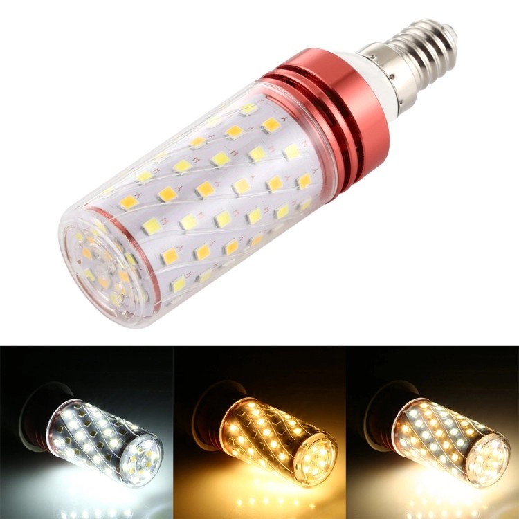 Bóng Led Trái Bắp 12W Đổi 3 Màu Bằng Công Tắc. Bóng Led 3 Chế Độ Sáng ...