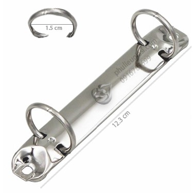 KHÓA CÒNG MENU 2 KHOEN MÀU BẠC (DÀI 12.3CM, KHOEN 1.5CM) | Shopee Việt Nam