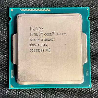 Bộ xử lý Intel® Core™ i7-4771 8M bộ nhớ đệm, tối đa 3,90 GHz | Shopee ...