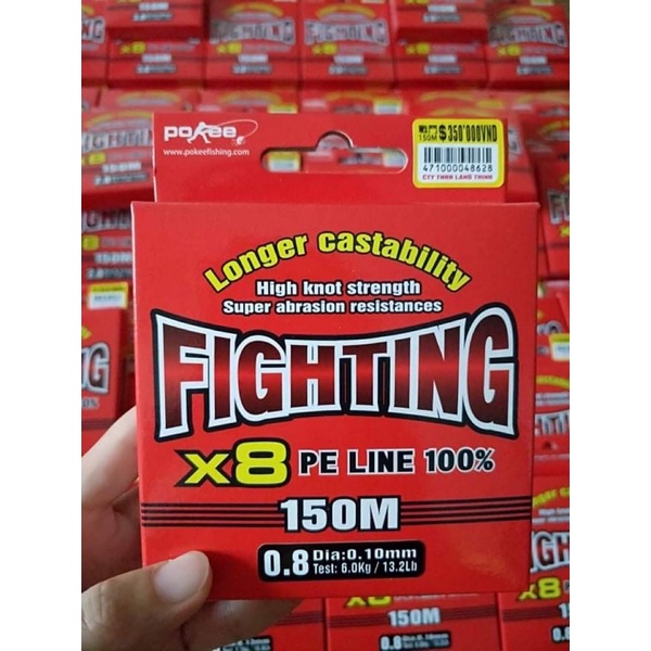 DÂY PE Pokee FIGHTING X8 - 150m | Shopee Việt Nam