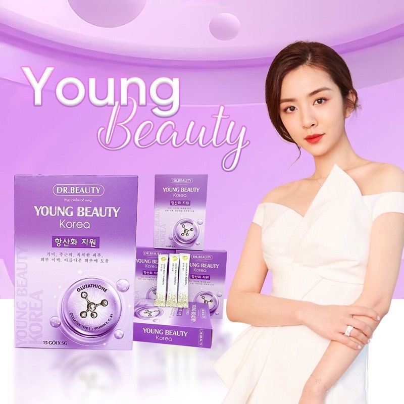 Young Beauty - Dr.Beauty Korea, đánh bay tàn nhang - xua tan lão hóa ( hộp 15 gói ) | Shopee ...