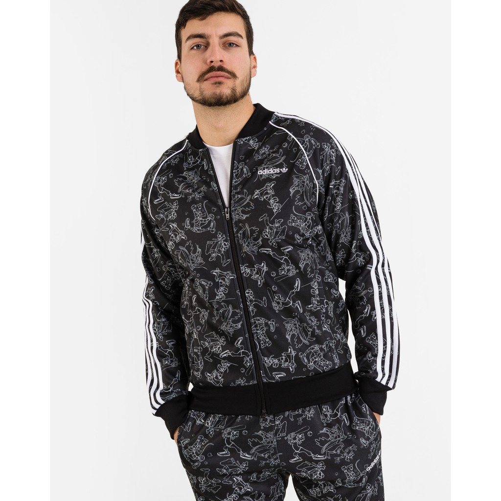 ÁO KHOÁC NAM KHÔNG KÈM QUẦN JACKET GOOFY SST BLACK / WHITE GD6023 Chính ...