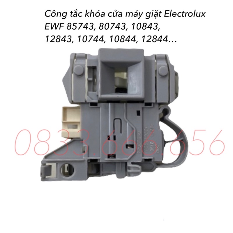 Công tắc (khoá) cửa máy giặt ELECTROLUX EWF 85743, 80743, 10843, 12843 ...