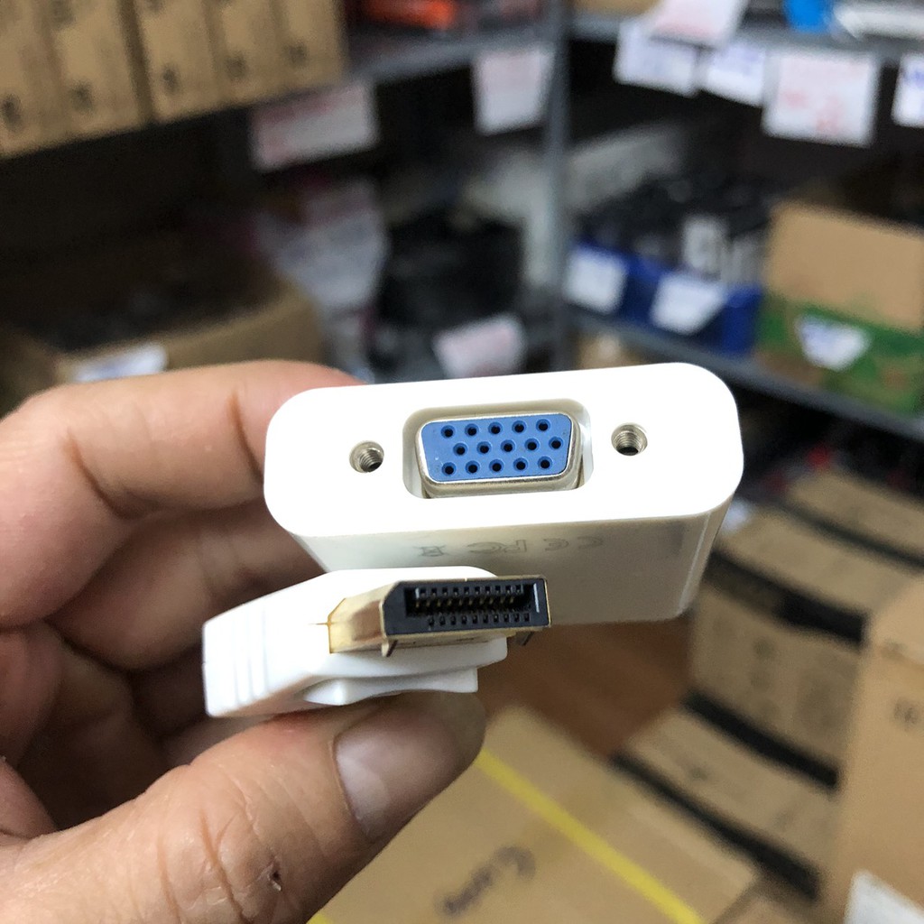 Cáp chuyển đổi Displayport ra VGA dài 20cm-CAM KẾT CHẤT LƯỢNG TUYỆT ĐỐI ...