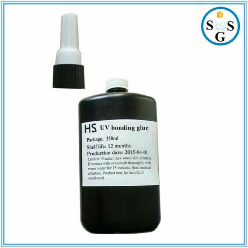 Keo UV HS Cao Cấp Dán Kính - Thủy Tinh - Mica Trong Suốt( 250ml ) | Shopee Việt Nam