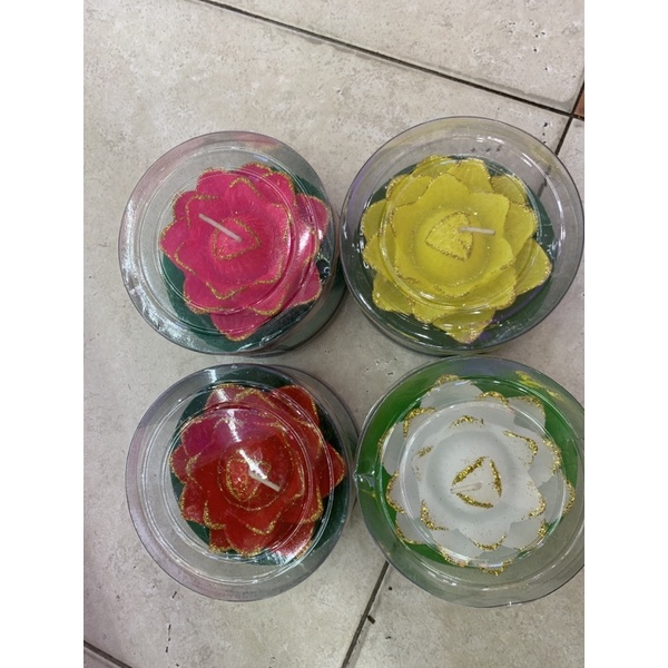 Nến sáp sen nhỏ 10cm | Shopee Việt Nam
