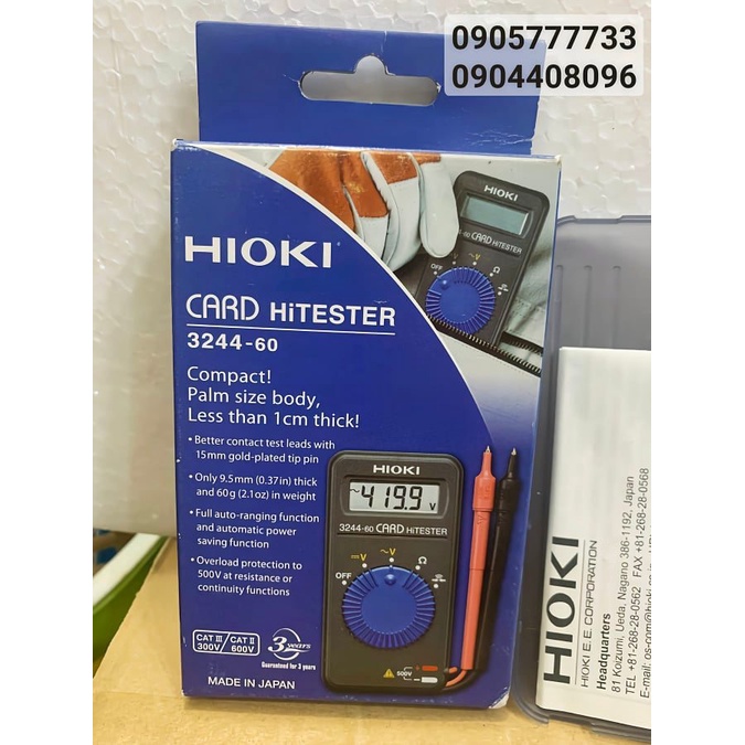 Đồng hồ vạn năng HIOKI 3244-60 | Shopee Việt Nam