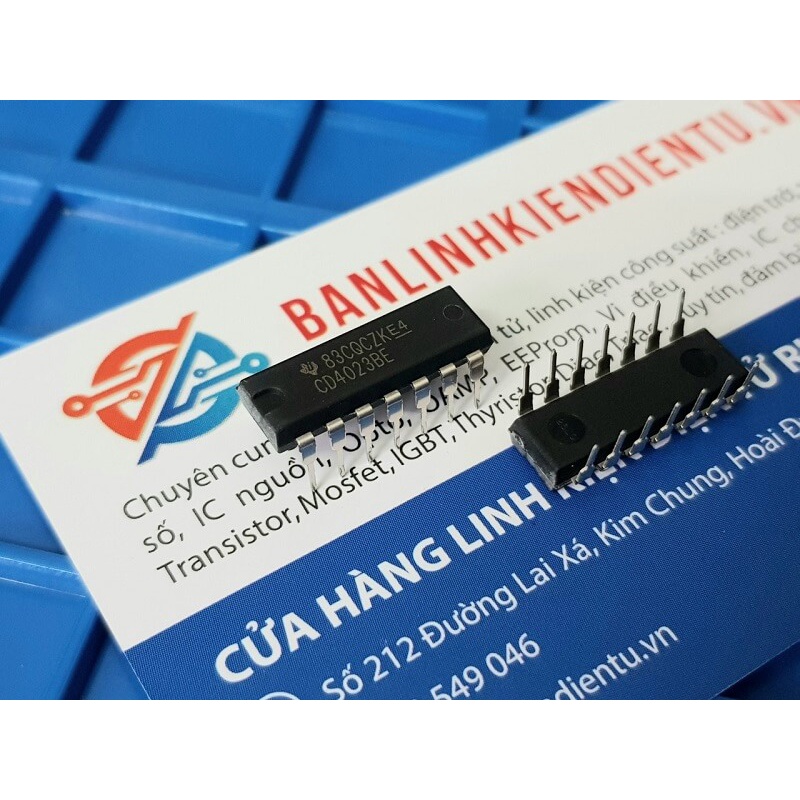 [Combo 5 con] CD4023BE CD4023 4023 Hàng Nhập Khẩu DIP-14 | Shopee Việt Nam
