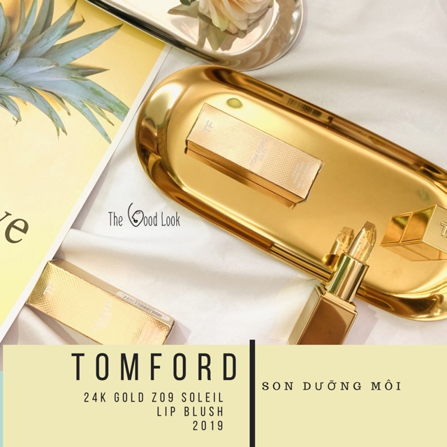 Son dưỡng Tomford 24K Gold Z09 Soleil Lip Blush | Shopee Việt Nam