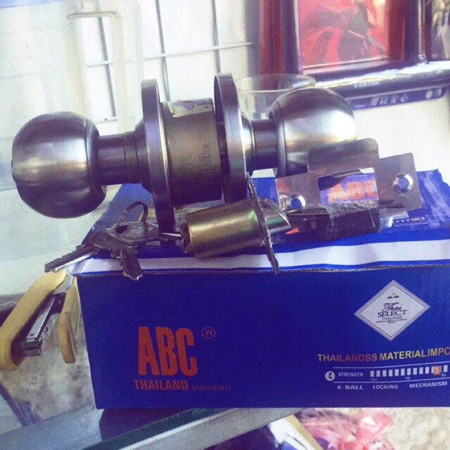 Khoá nắm tròn ABC Thái Lan cao cấp | Shopee Việt Nam