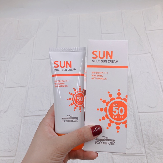 KEM CHỐNG NẮNG ĐA NĂNG (SUN MULTI SUN CREAM SPF50 ) - FOODHOLIC - 70ML ...