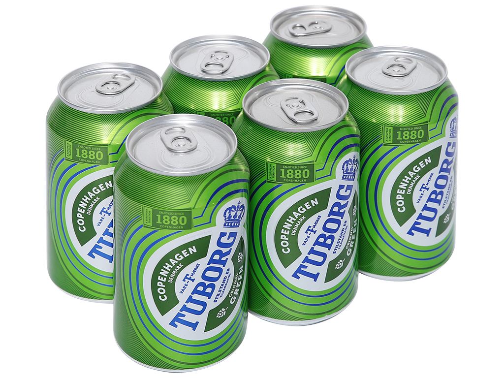Bia TUBORG lon 330ml | Shopee Việt Nam