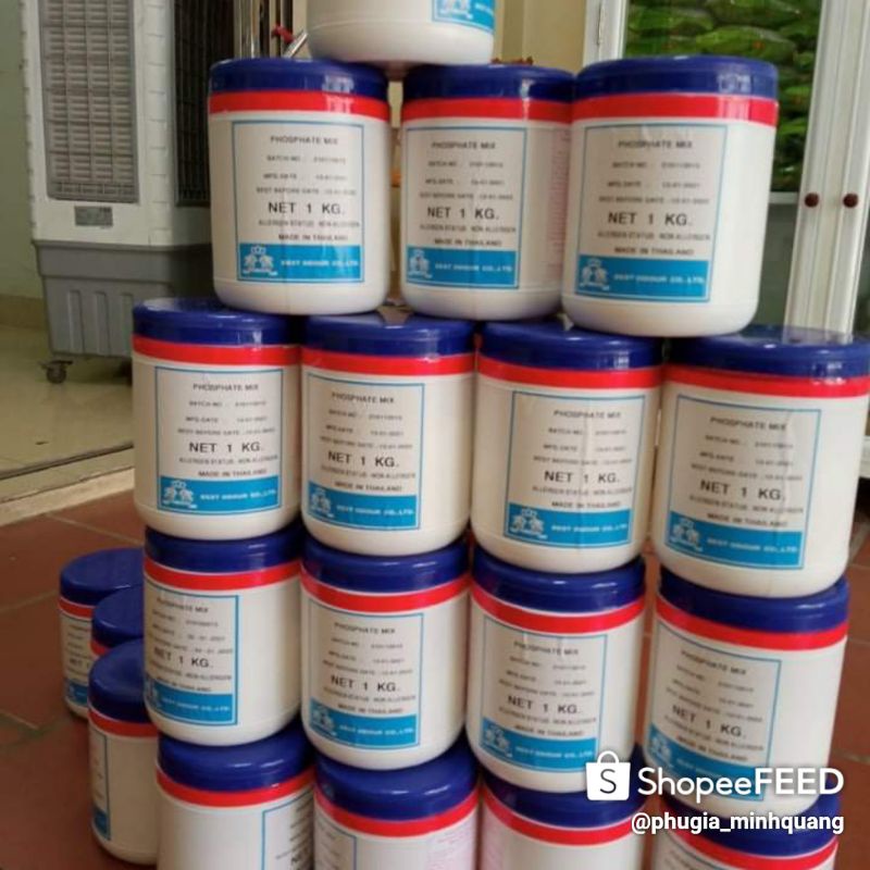 Photphat mix phụ gia giòn dai thái lan hộp 1kg | Shopee Việt Nam