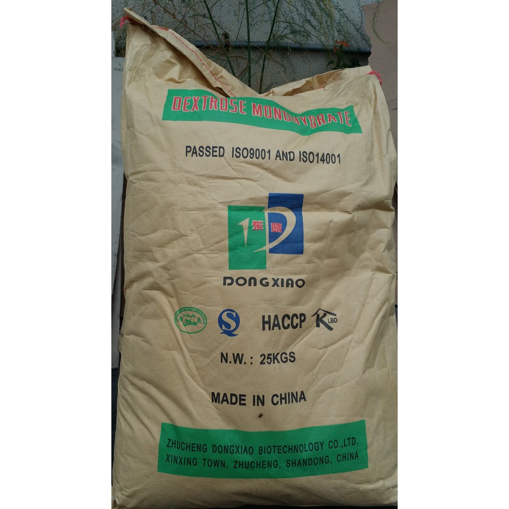 Dextrose monohydrate - đường dextrose (bao 25kg) | Shopee Việt Nam