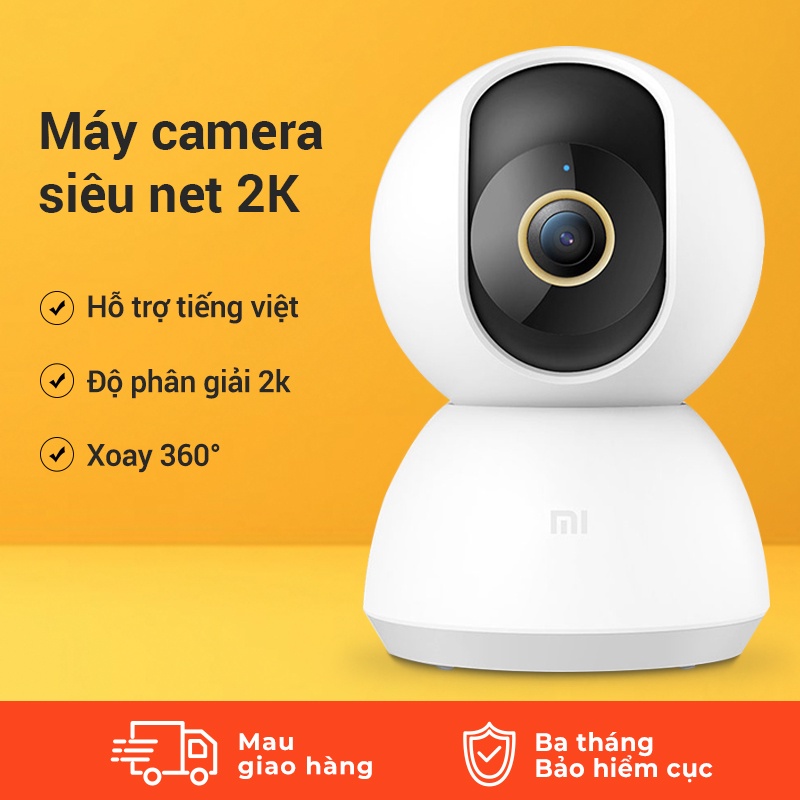 Camera 360 độ màn hình 2K Ultra HD an toàn để bàn - Hỗ trợ tiếng Việt ...
