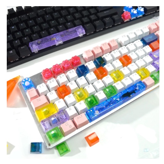[KE71] Khuôn silicon tự làm bàn phím Tương Thích Với bàn phím Cherry MX ...