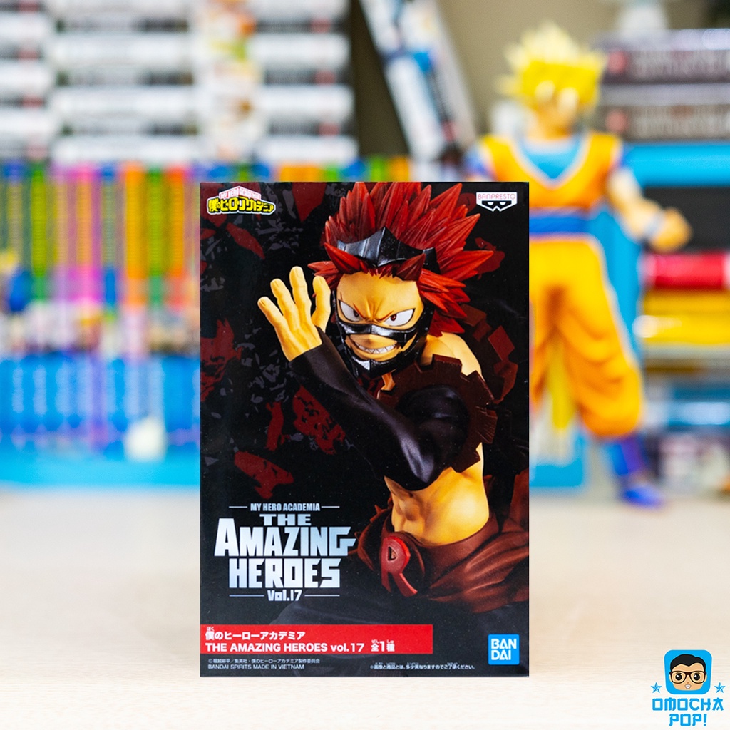 Mô Hình Chính Hãng My Hero Academia THE AMAZING HEROES Vol. 17 Kirishima Eijiro | Shopee Việt Nam