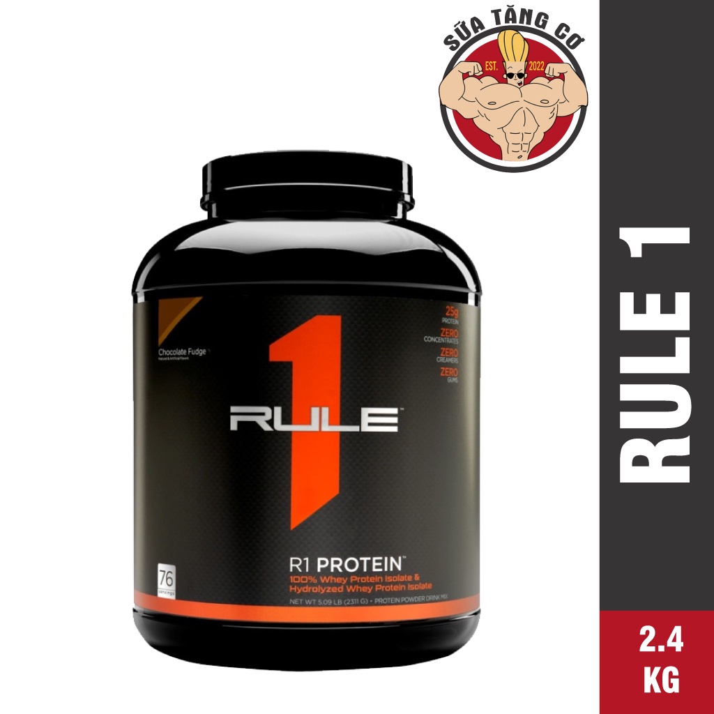 Sữa Tăng Cơ Cao Cấp Rule 1 Protein 5lbs - 76 serving ( Chính Hãng ...