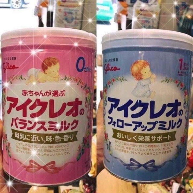 Sữa Glico 0 nội địa Nhật hộp 800gram | Shopee Việt Nam