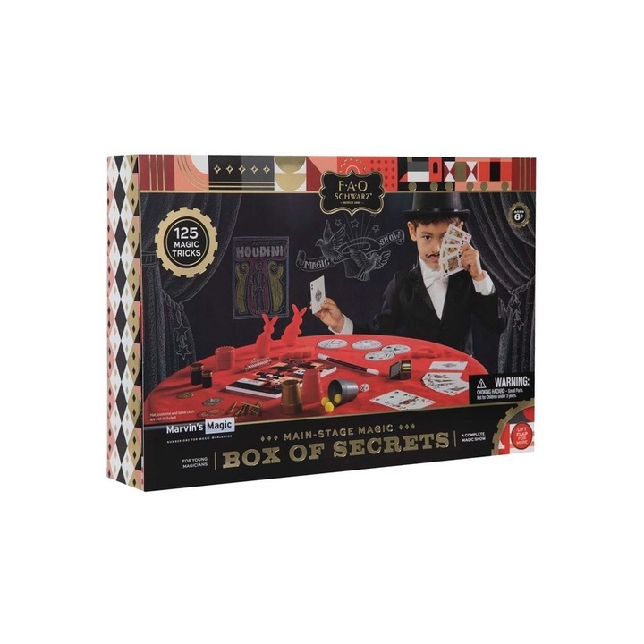 Đồ chơi ảo thuật gia FAO Schwarz Marvin’s Magic Box of Secrets Kit ...