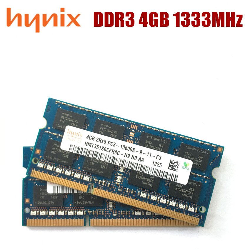 RAM Laptop Hynix 4GB DDR3 Bus 1333 - RAM Laptop Hynix 4GB PC3 - Hàng Nhập Khẩu | Shopee Việt Nam