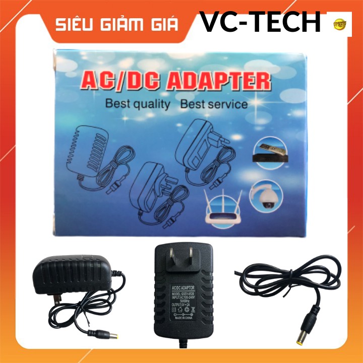 NGUỒN ADAPTER 5V-2A CHÂN TO CHO MODEM. BỘ PHÁT WIFI. SWICH. ANDROID ...