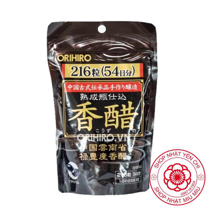 Viên giảm cân nhật bản-ORIHIRO, Dấm đen Orihiro Nhật Bản | Shopee Việt Nam
