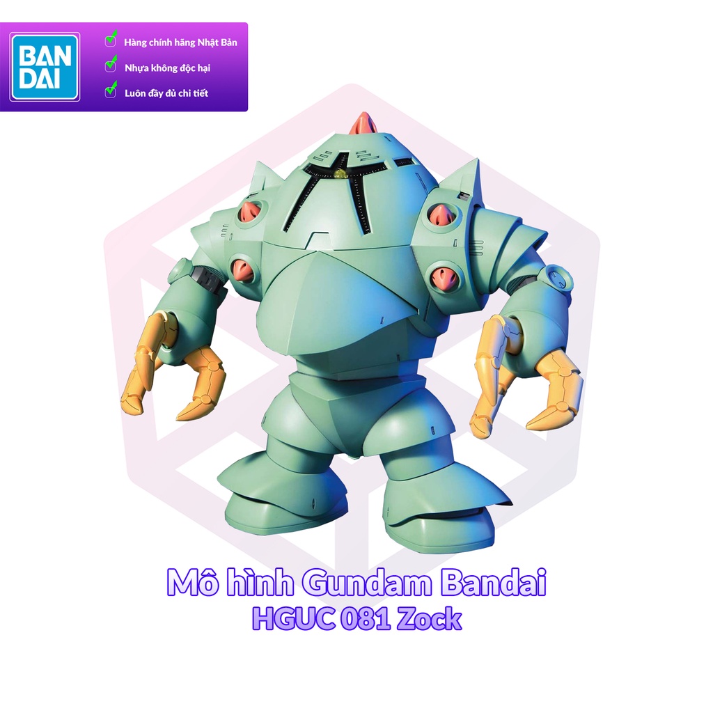 Mô hình Gundam Bandai HGUC 081 Zock 1/144 MS Gundam [GDB] [BHG ...