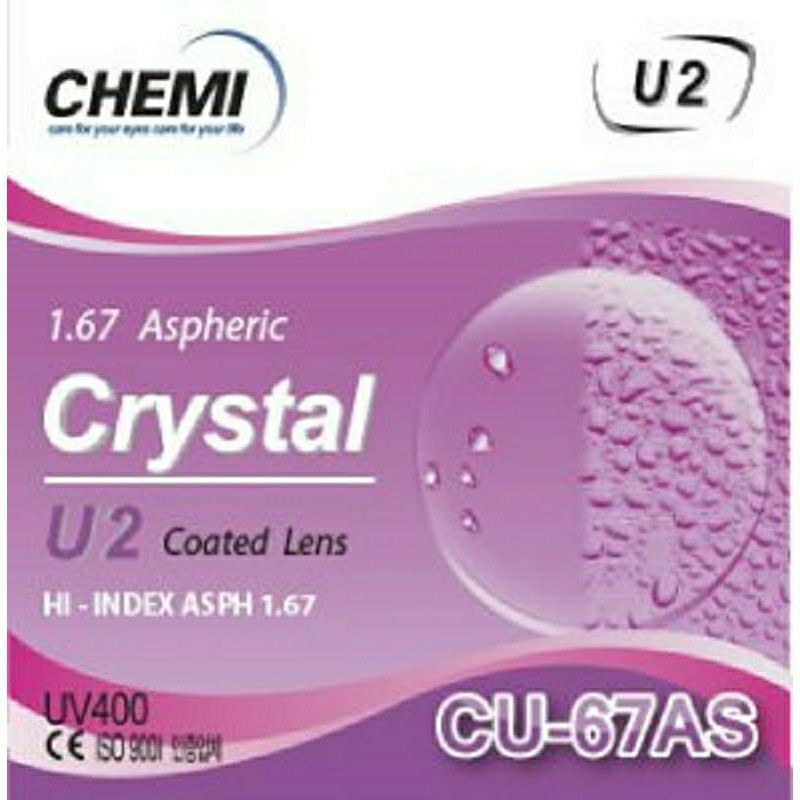 Tròng Kính Hàn Quốc Chemi 1.67U2 Coated Lén | Shopee Việt Nam