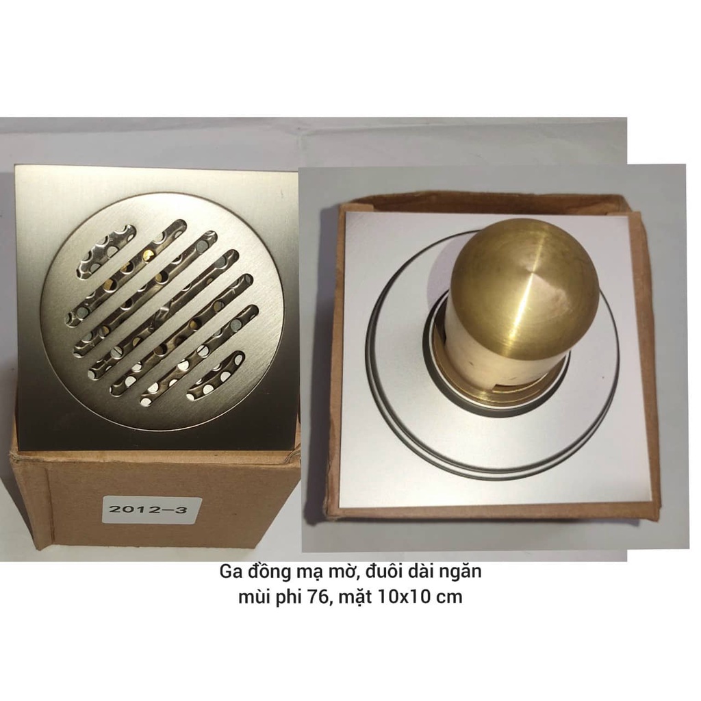 GA THOÁT SÀN ĐỒNG CAO CẤP CHỐNG, NGĂN MÙI MẶT 12X12 VÀ 10x10 D60, D76, D90 ( FULL HỘP ) | Shopee ...
