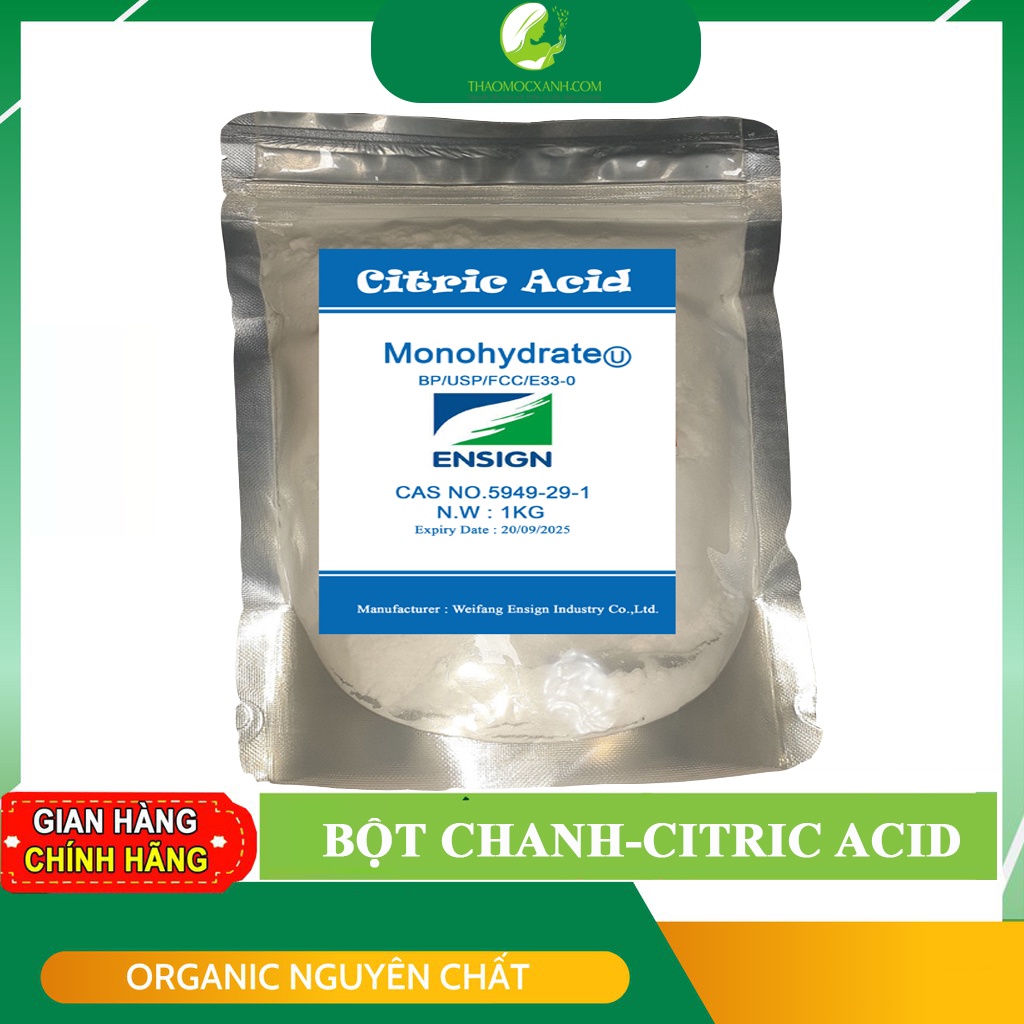 1kg Axit Chanh, Acid Chanh, acid Citric, Axít Citric, bột tạo chua, bột ...