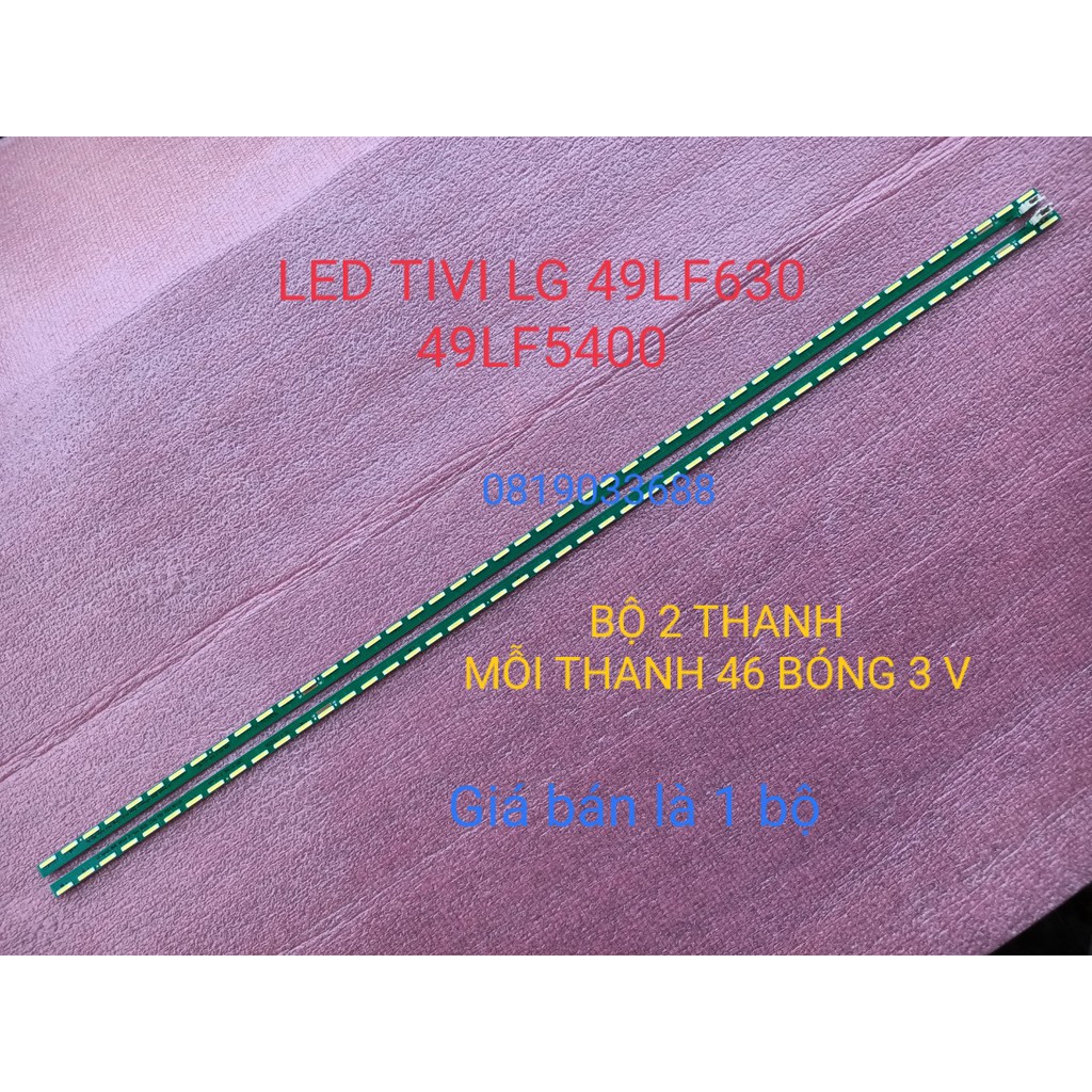 BỘ LED TIVI LG 49LF540T 49LF590T 49LF5400 LG Innotek Bms 49inch L R ...