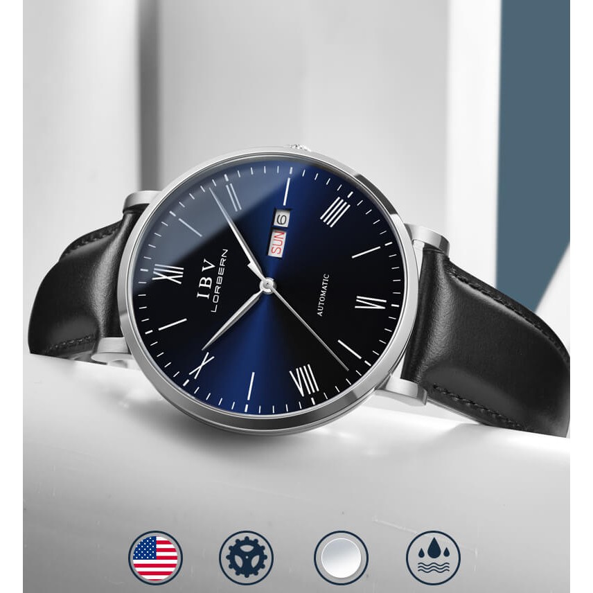 Đồng hồ nam LORBERN IBV6015-1 Đồng hồ chính hãng - Fullbox - Bảo hành ...