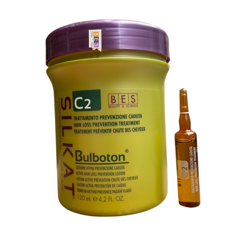 Huyết thanh chống rụng tóc Bes Hergen Silkat C2 Bulboton 12x10ml ...