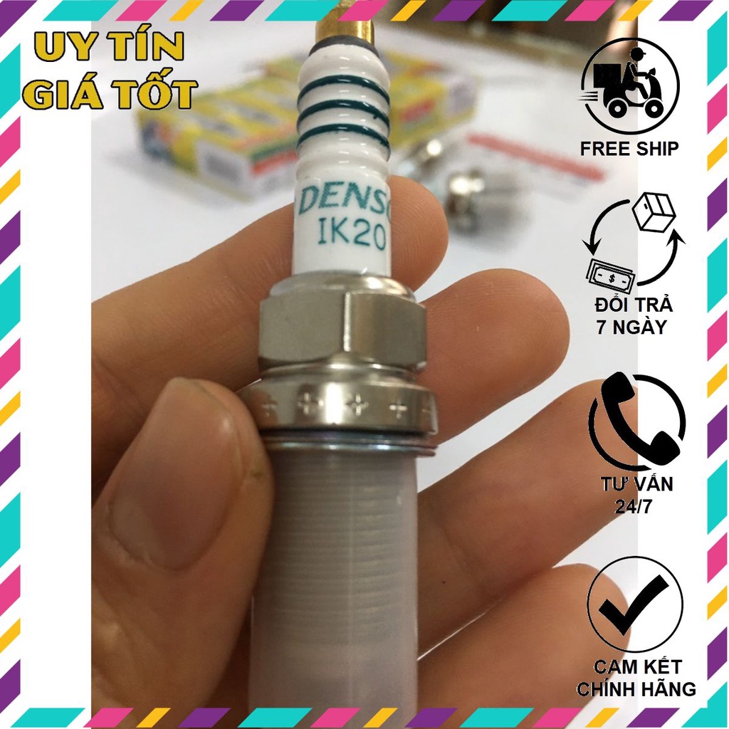 GIÁ TỐT Bugi Denso Iridium IK20 Tiết Kiệm Nhiên Liệu Tăng Cường Độ Đánh ...