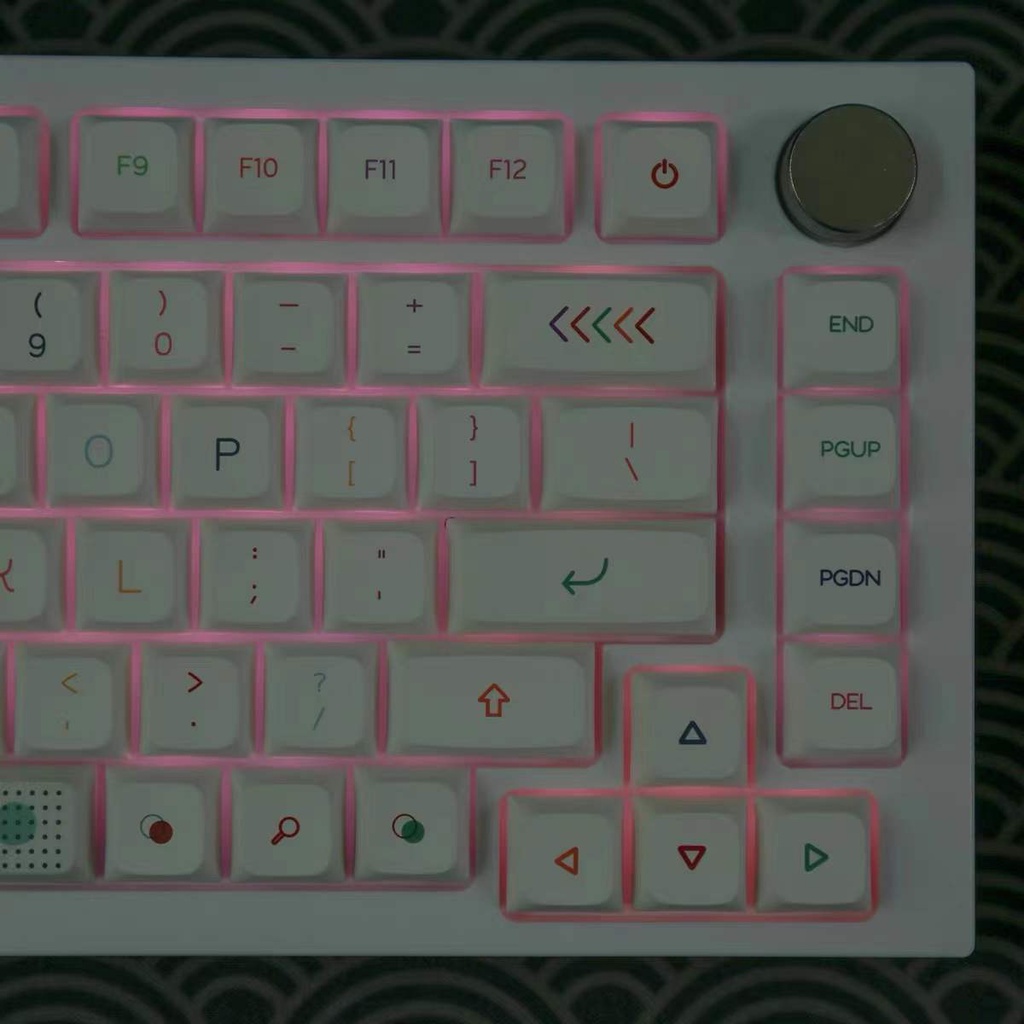 Keycaps Thái pbt keycaps Neon / Matcha / Kon momo chủ đề 68 / 84 / 96 ...
