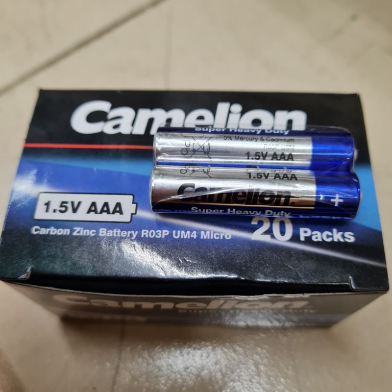 Pin AAA camelion lẻ và hộp chính hãng | Shopee Việt Nam