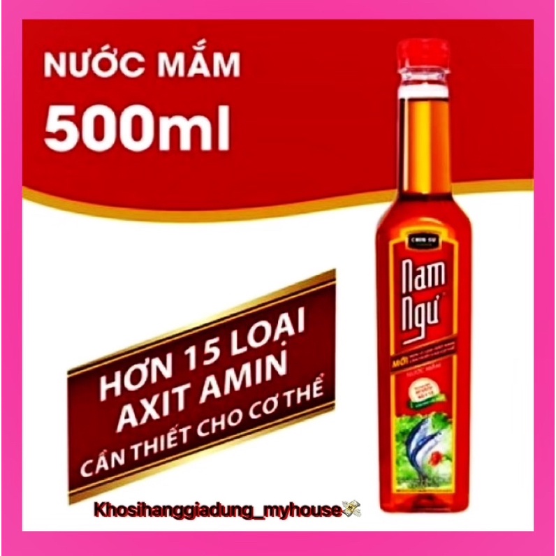 Nước mắm Nam Ngư chai 500ml và 750ml hương vị đậm đà | Shopee Việt Nam