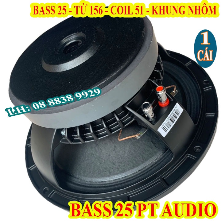 LOA BASS 25 MARTIN NHÔM TỪ 156 COIL 51 KHUNG NHÔM CAO CẤP - GIÁ 1 CHIẾC | Shopee Việt Nam
