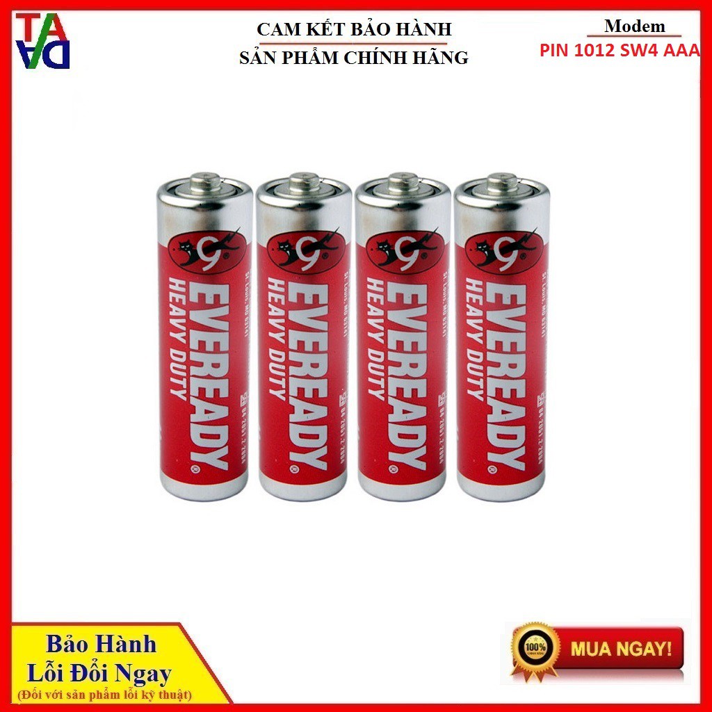 PIN EVEREADY HD 1012 SW4 AAA - Hàng chính hãng | Shopee Việt Nam