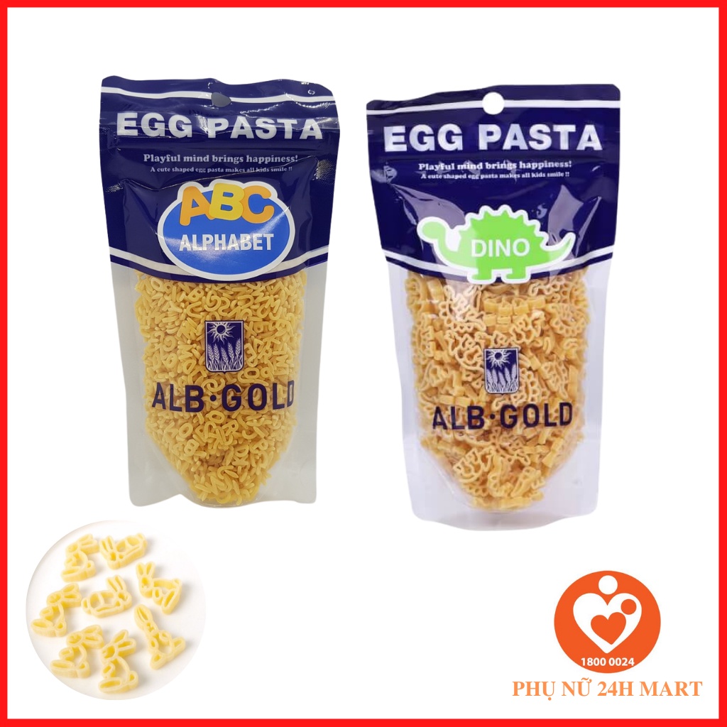 Mì Nui Trứng ALB - GOLD EGG Pasta Nhật Bản [HSD T8/2025] | Shopee Việt Nam