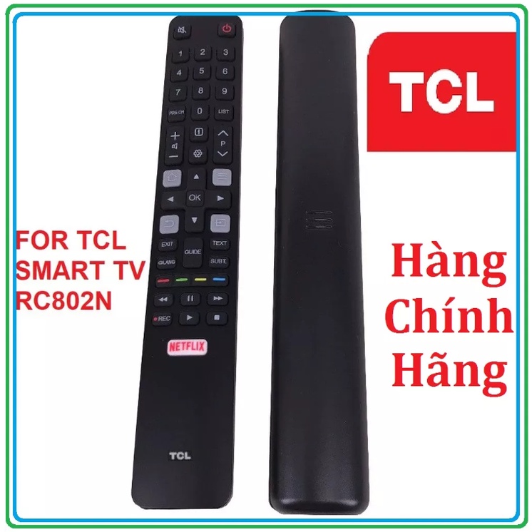 [ CHÍNH HÃNG ] Remote điều khiển tv TCL smart RC802 | Shopee Việt Nam