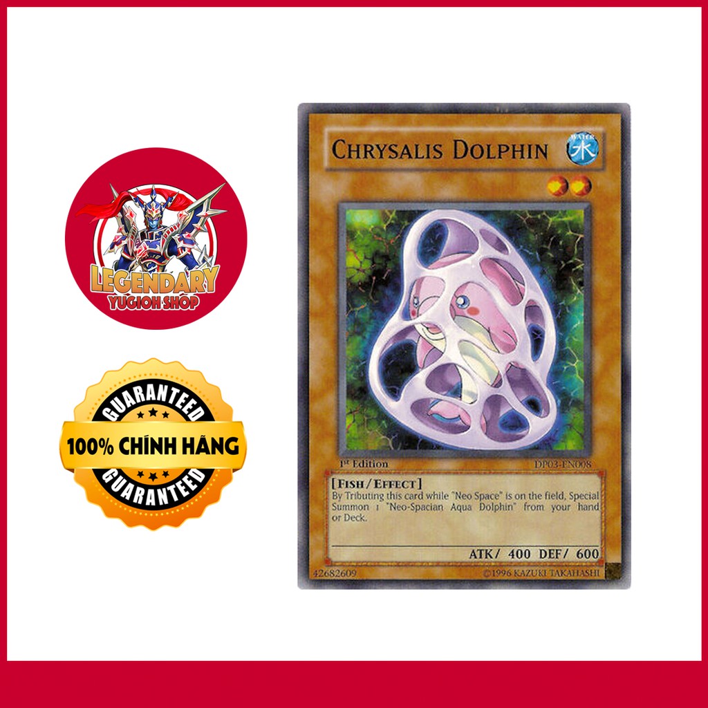 [Thẻ Bài Yugioh Chính Hãng] Chrysalis Dolphin | Shopee Việt Nam