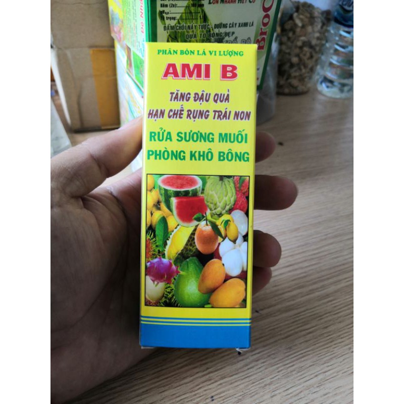 Phân bón lá AMI B 100ml Chuyên Dùng Cho Hoa và Cây Ăn Trái | Shopee Việt Nam