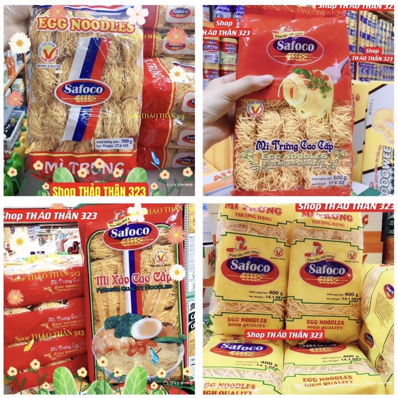 Mì Trứng Safaco 500g CAO CẤP | Shopee Việt Nam