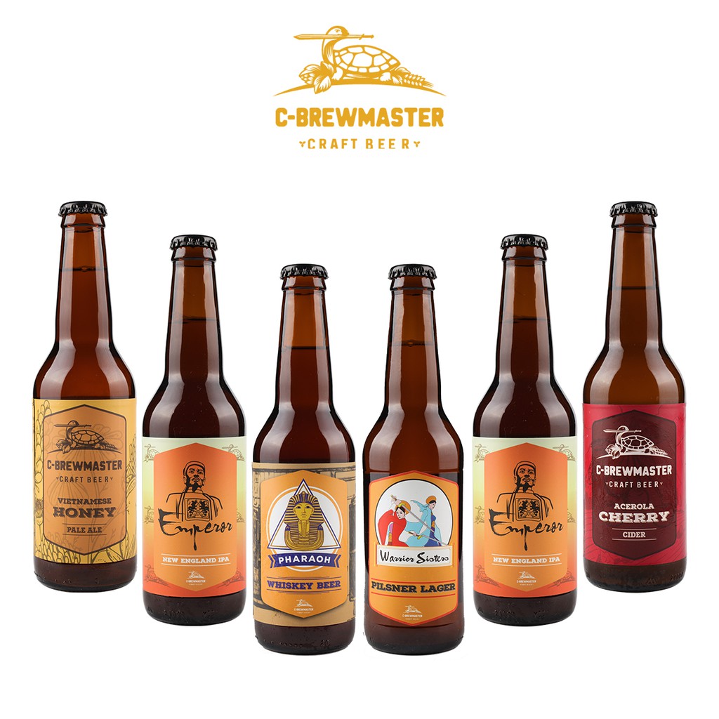Combo 6 Chai Bia Craft C-Brewmaster - Bán Chạy | Shopee Việt Nam