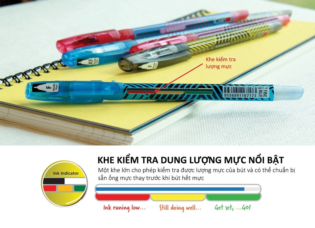 Bút bi STABILO Exam Grade Fine 0.7mm (BP587NF) | Shopee Việt Nam