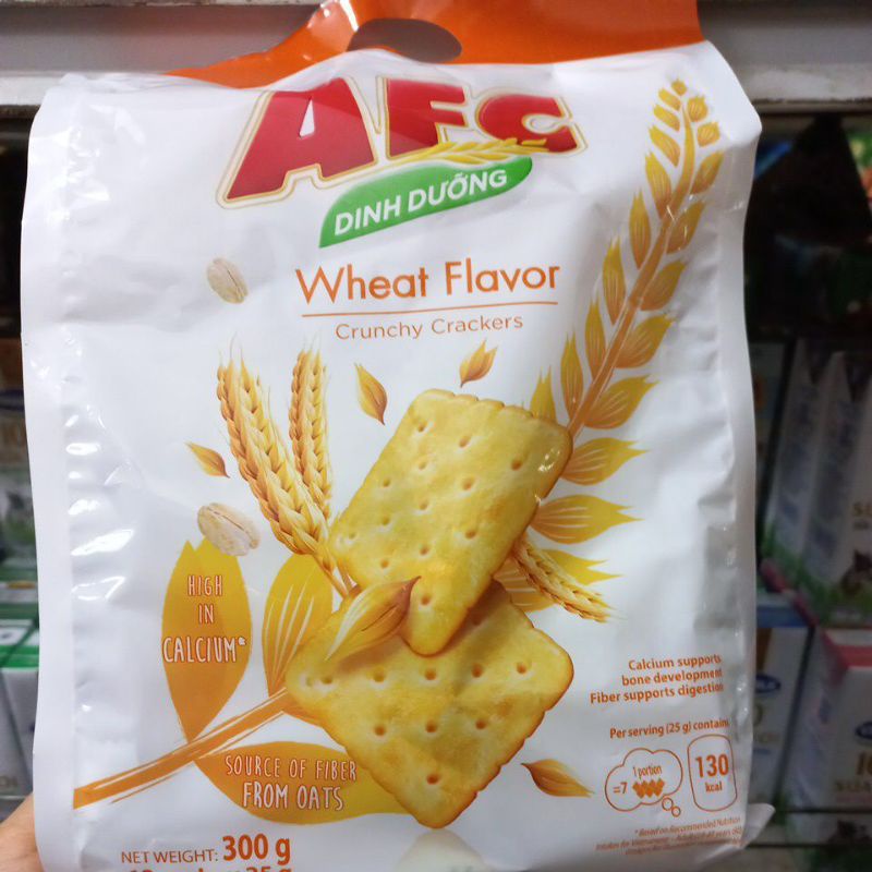 Bánh AFC vị lúa mì 258g | Shopee Việt Nam
